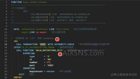 SAP ABAP BAPI_VENDOR_CREATE 使用指南 – AICMTY