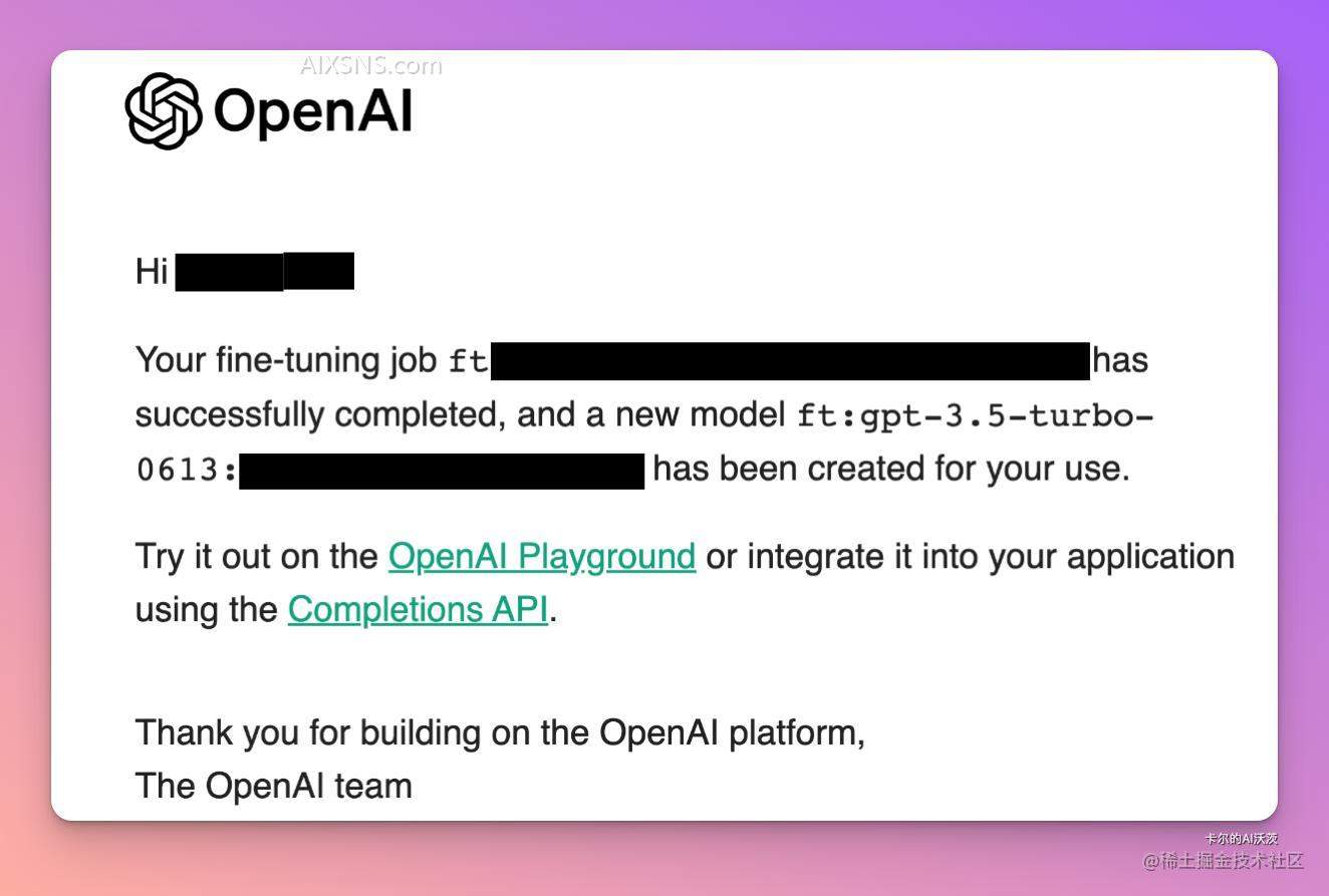 OpenAI GPT-3.5 Turbo 微调功能发布！ – AICMTY