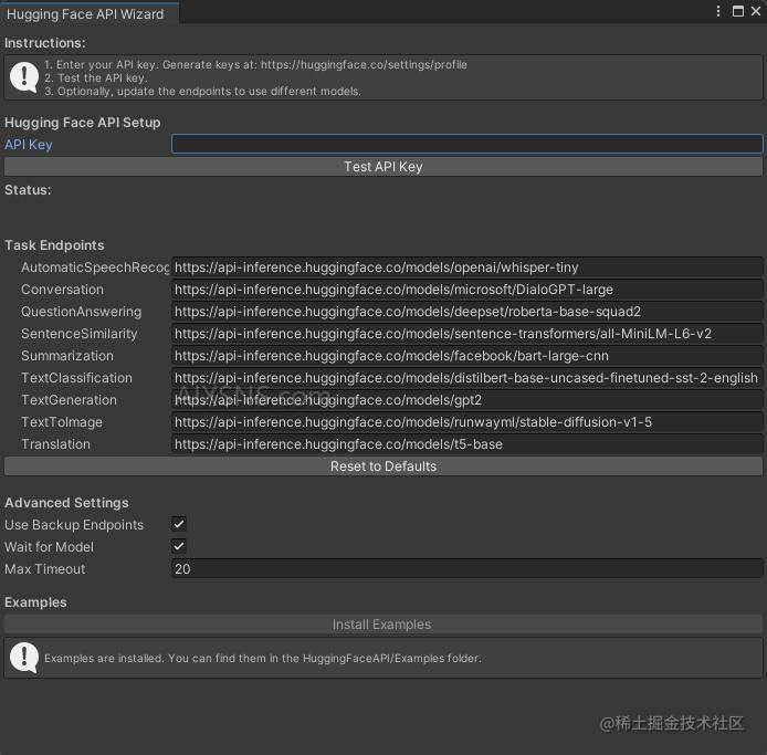 Hugging Face Unity API: 为 Unity 项目提供简单易用的 AI 模型访问接口 – AICMTY