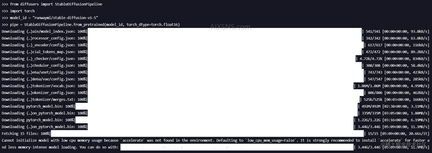 Stable Diffusion v1-5模型权重下载及使用教程 – AICMTY