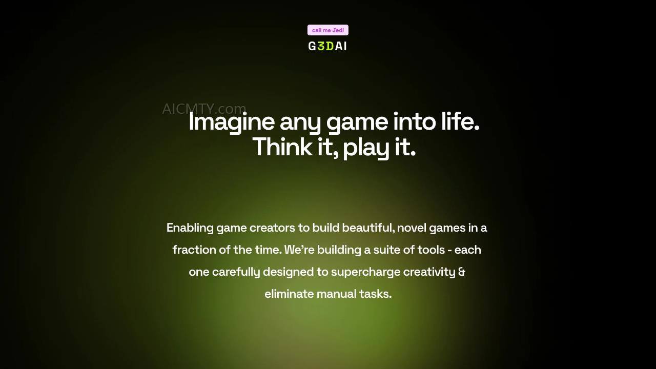 3D模型生成器 – 快速创建三维模型的工具 – AICMTY