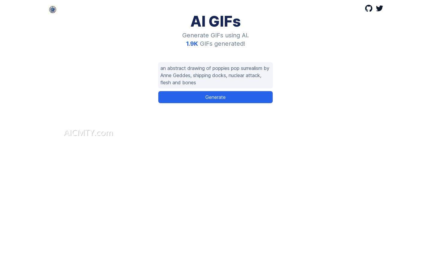 动图生成器 – 制作个性化动态GIF图片 – AICMTY