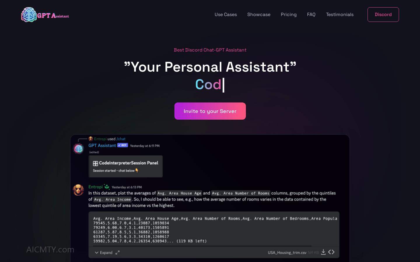 AICMTY(武梅羽心) - 探索人工智能的前沿技术和应用