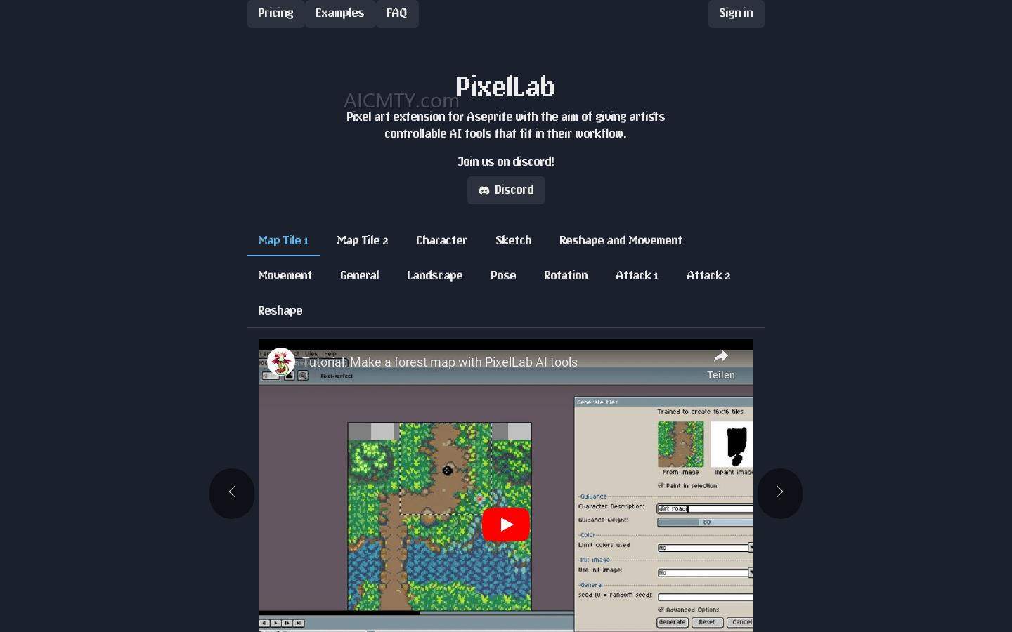 PixelLab – Aseprite的像素艺术扩展程序 – AICMTY