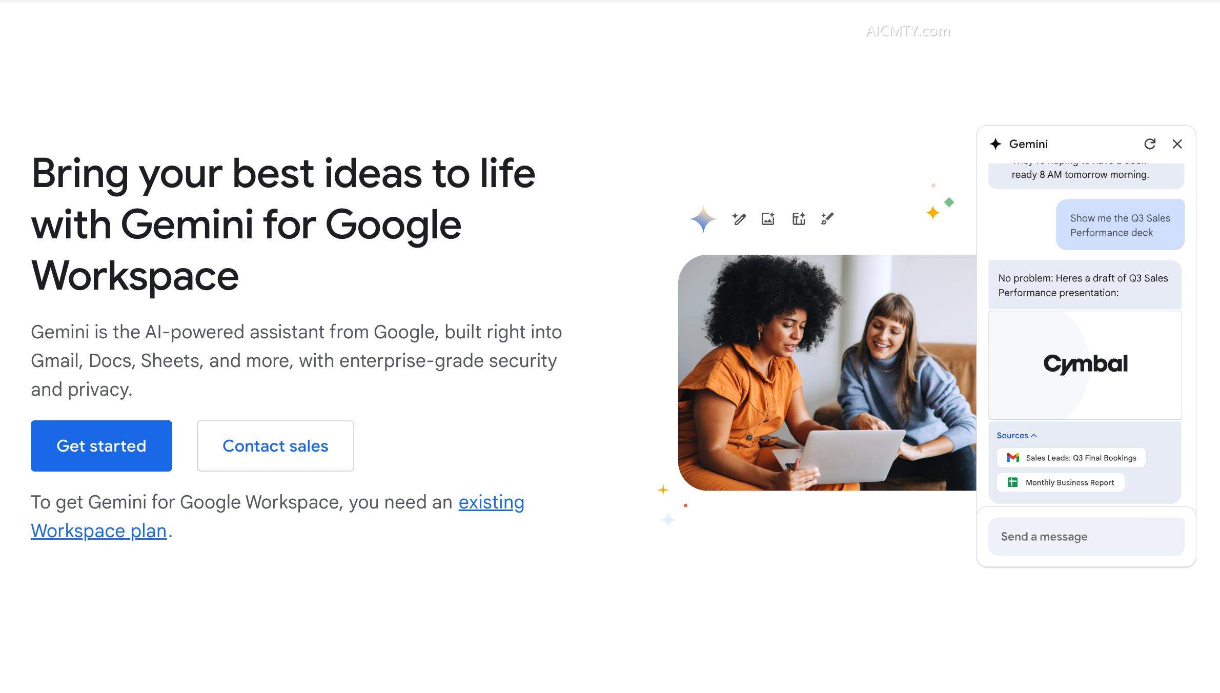 Gemini for Google Workspace | Gen AI Tools for Business – AICMTY