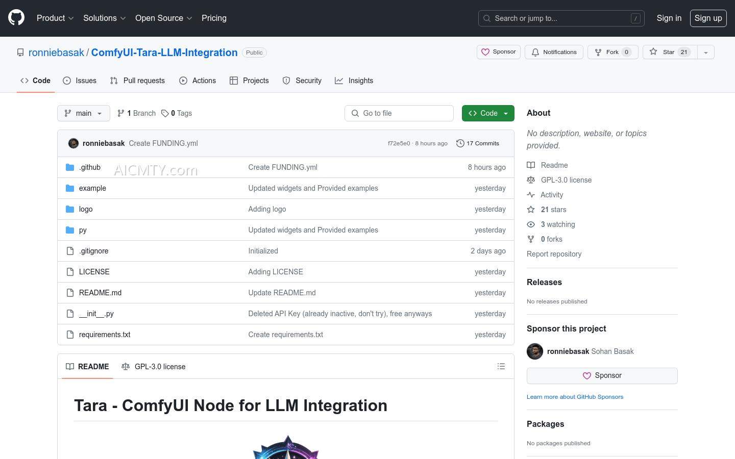 将LLM接入到Comfy UI的插件 – AICMTY