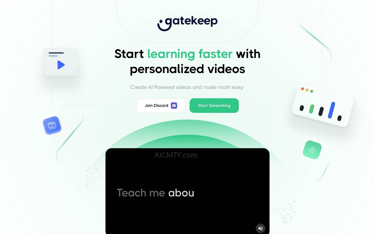 Gatekeep: 个性化AI视频生成器 – AICMTY