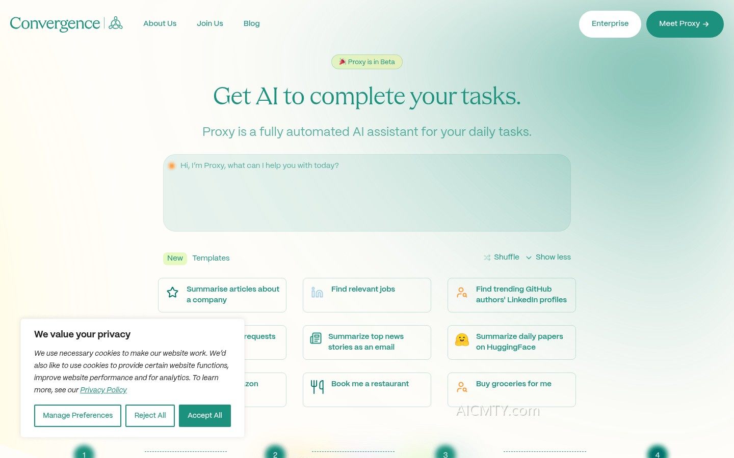 Proxy AI助手-高效自动化完成日常任务 – AICMTY